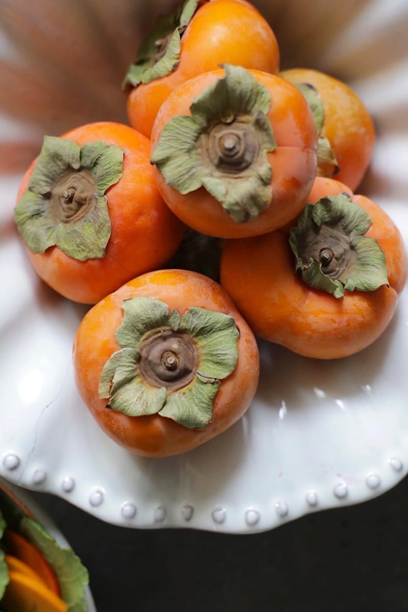 Pomegranate Persimmon Wild Rice Salad — Salt & Wind Travel