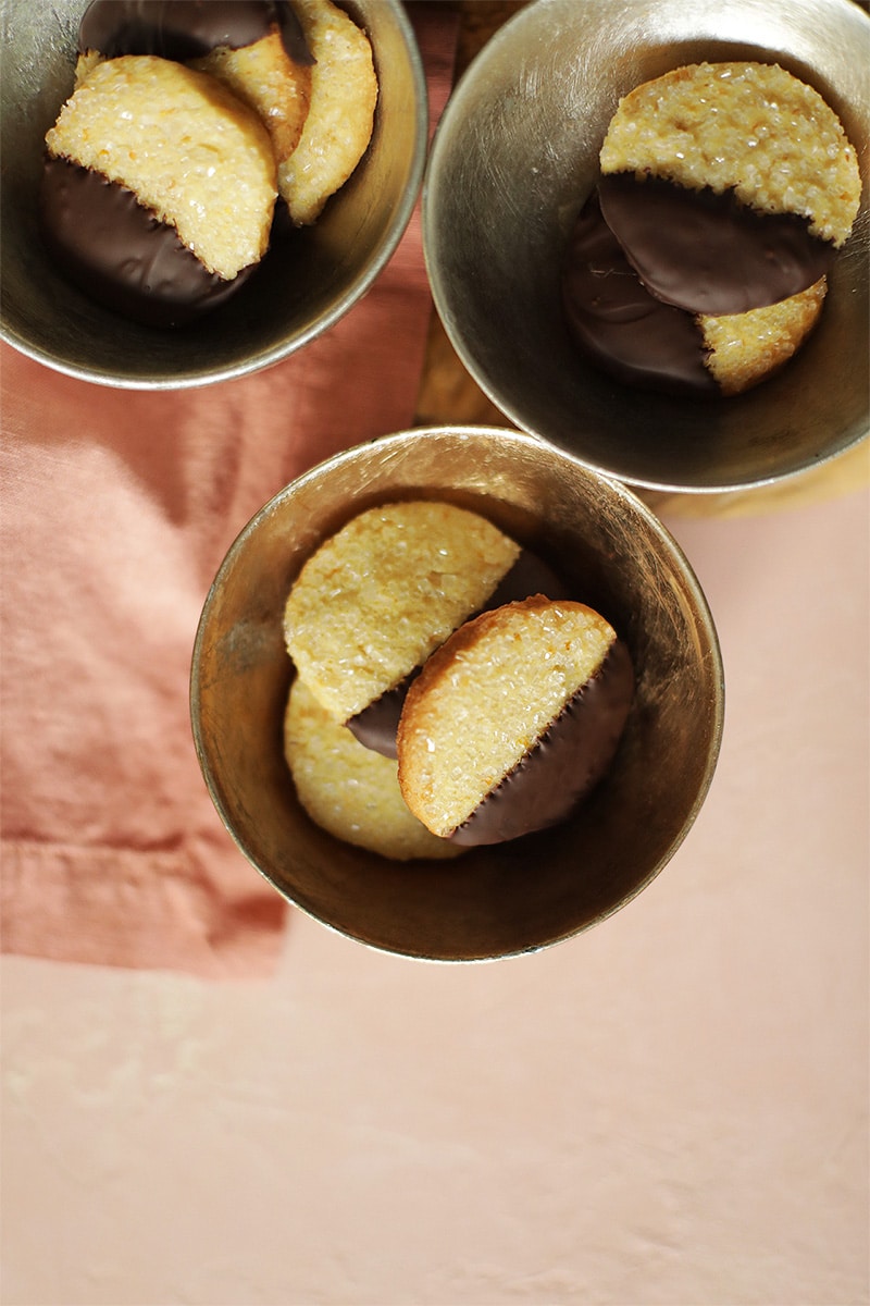 Orange Toasted Coconut Icebox Cookies Recipe