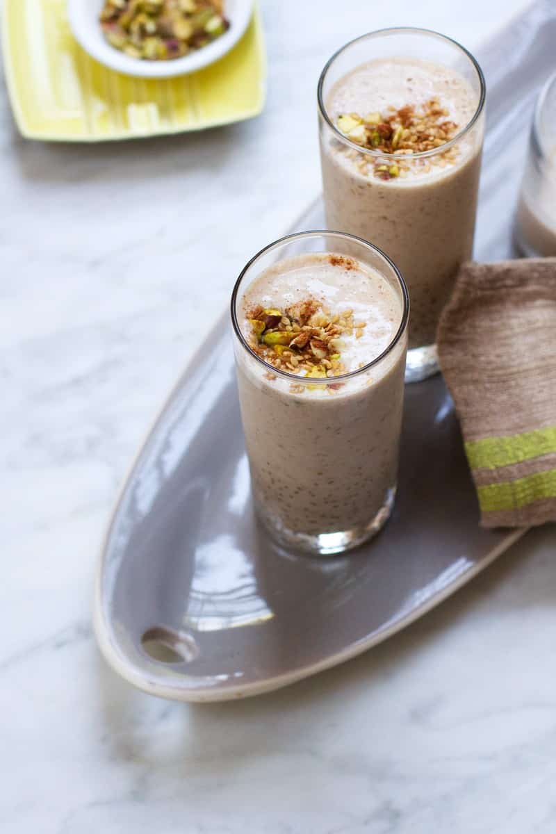 Walnut Cinnamon Date Smoothie — Salt & Wind Travel