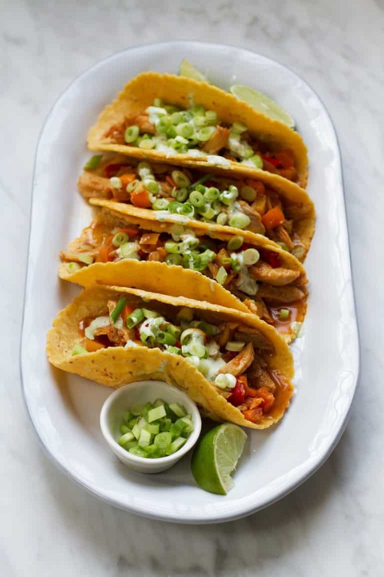 Filipino Chicken Sisig Tacos — Salt & Wind Travel