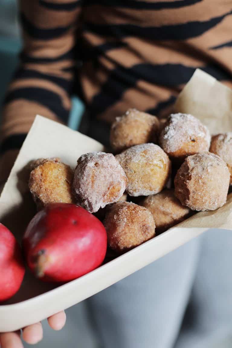 Spiced Sugar Pear Fritters Recipe — Salt & Wind Travel
