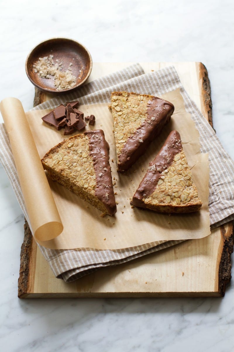 Salted Chocolate Oatmeal Shortbread — Salt & Wind Travel