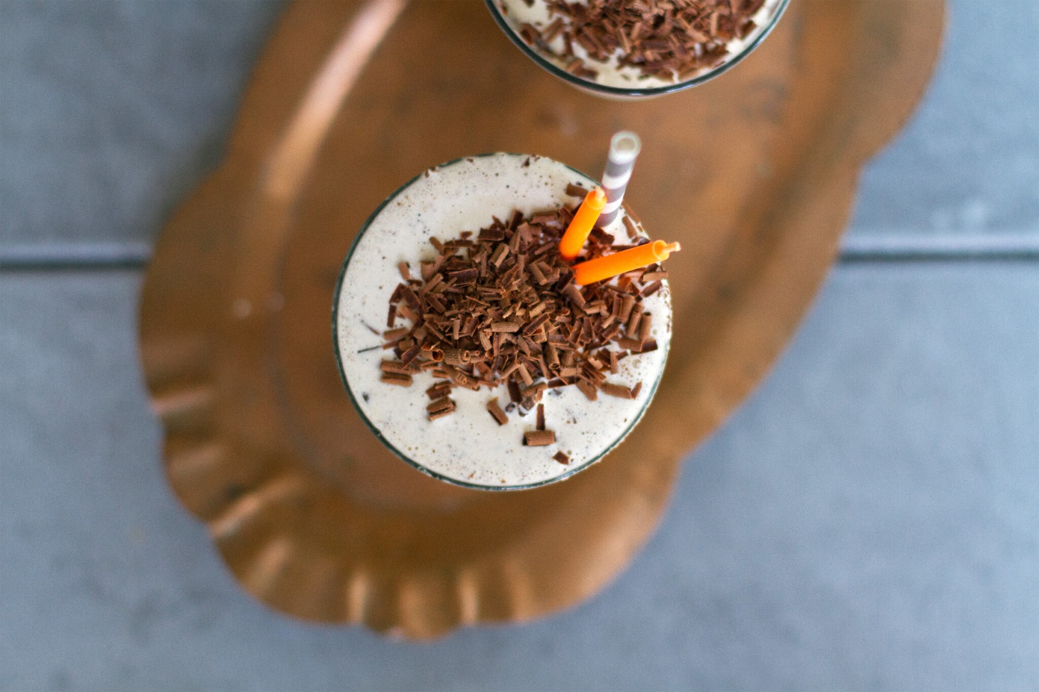 Whiskey Chocolate Chunk Coffee Milkshake — Salt & Wind Travel