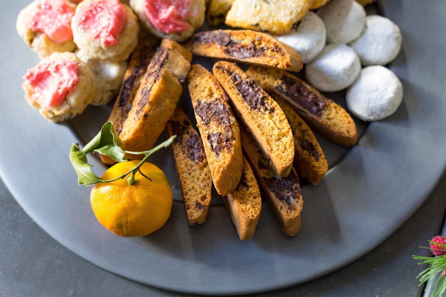 Orange Chocolate Biscotti Cookie — Salt & Wind Travel