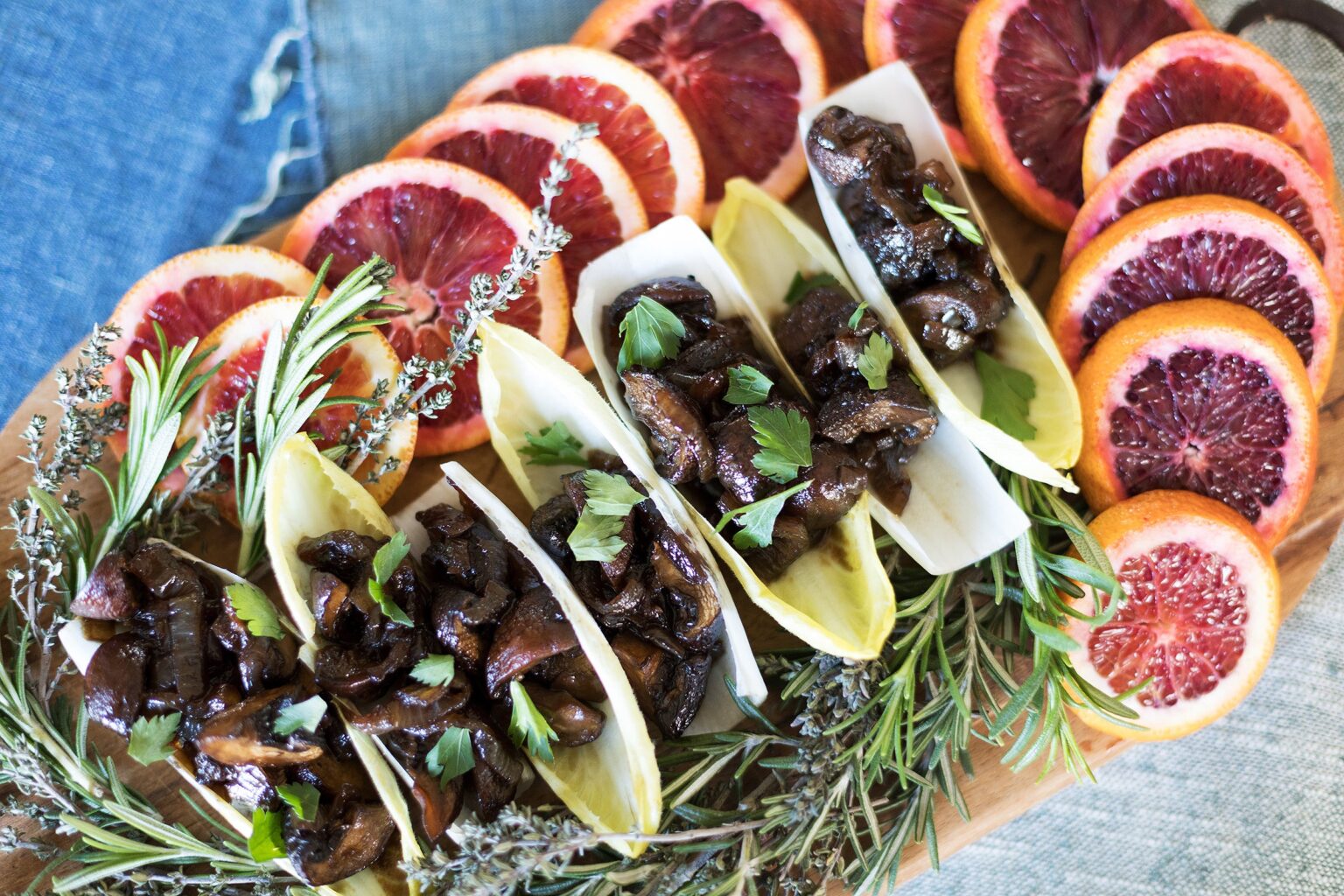 Mushroom Ragù Agrodolce Bites Recipe — Salt & Wind Travel