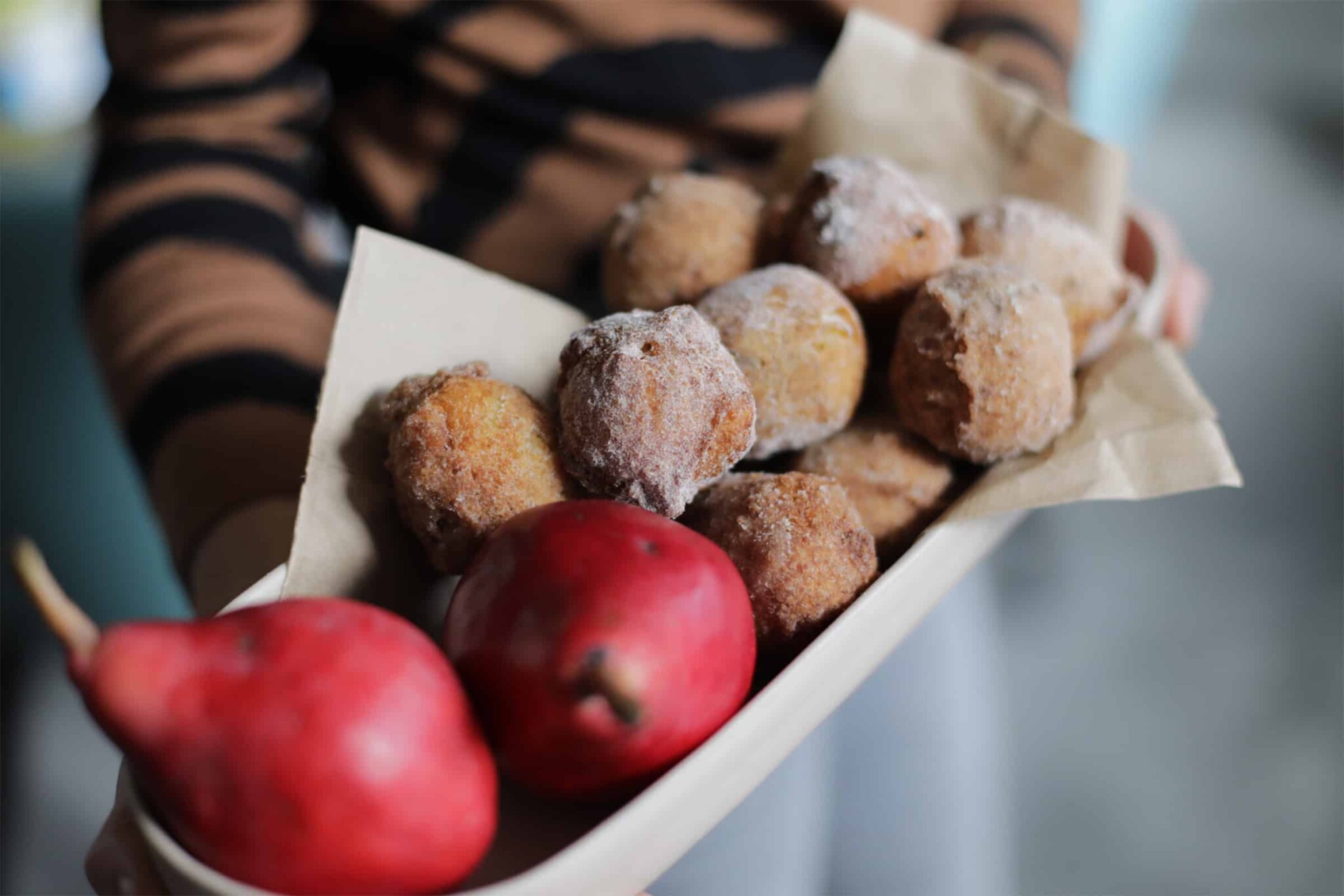 Spiced Sugar Pear Fritters Recipe — Salt & Wind Travel