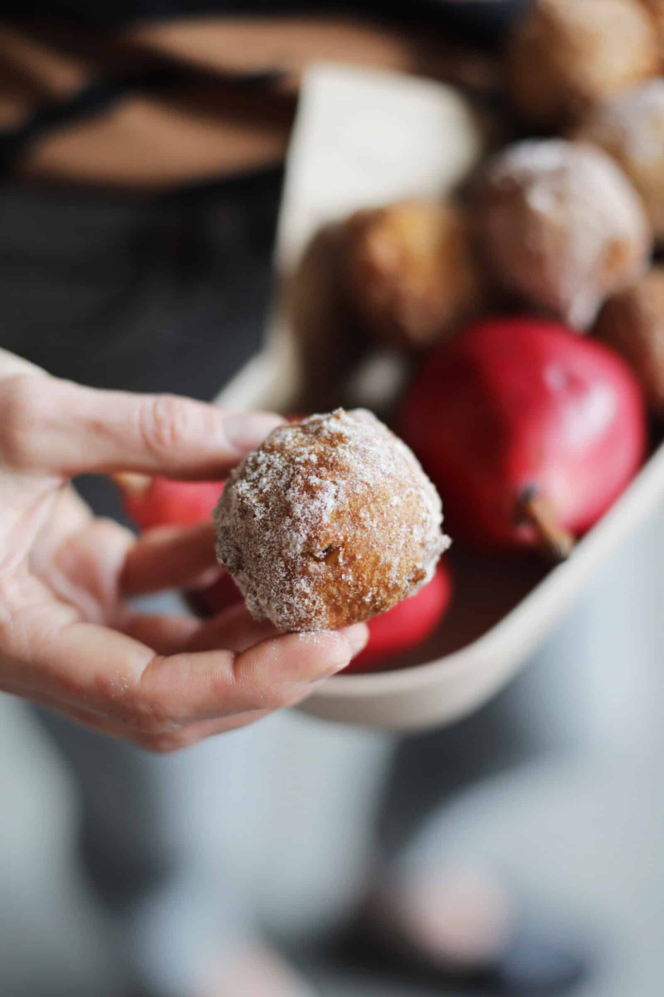 Spiced Sugar Pear Fritters Recipe — Salt & Wind Travel