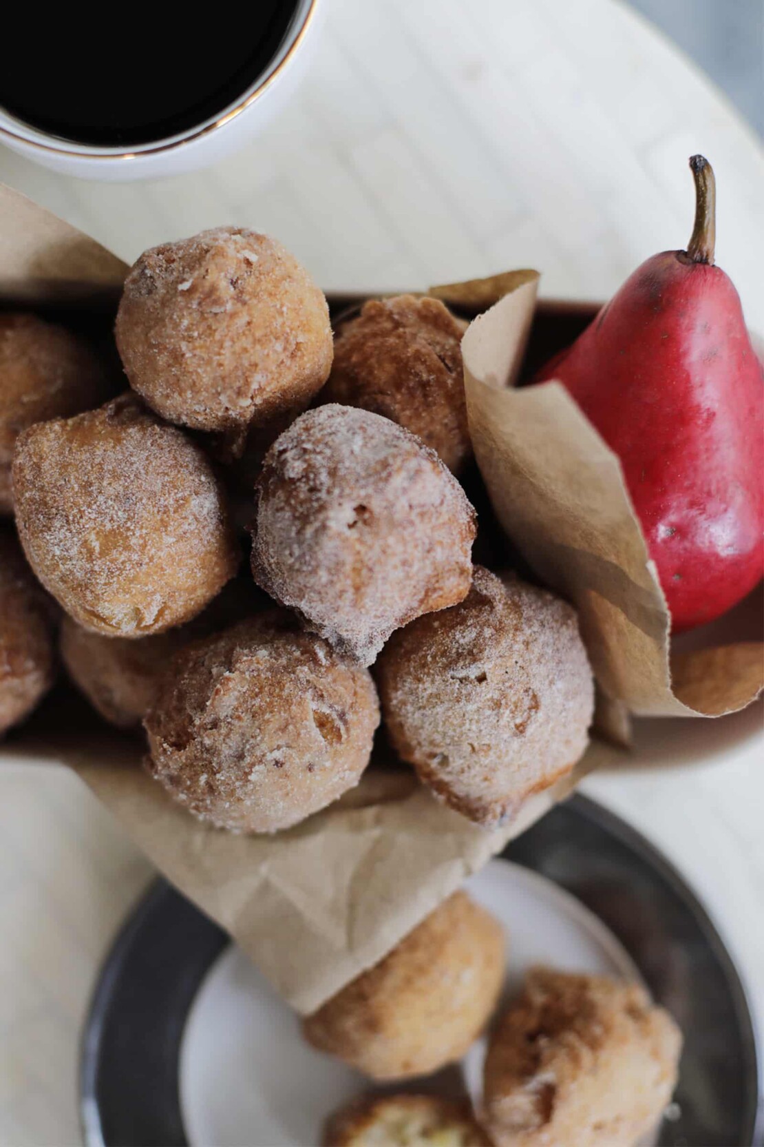 Spiced Sugar Pear Fritters Recipe — Salt & Wind Travel