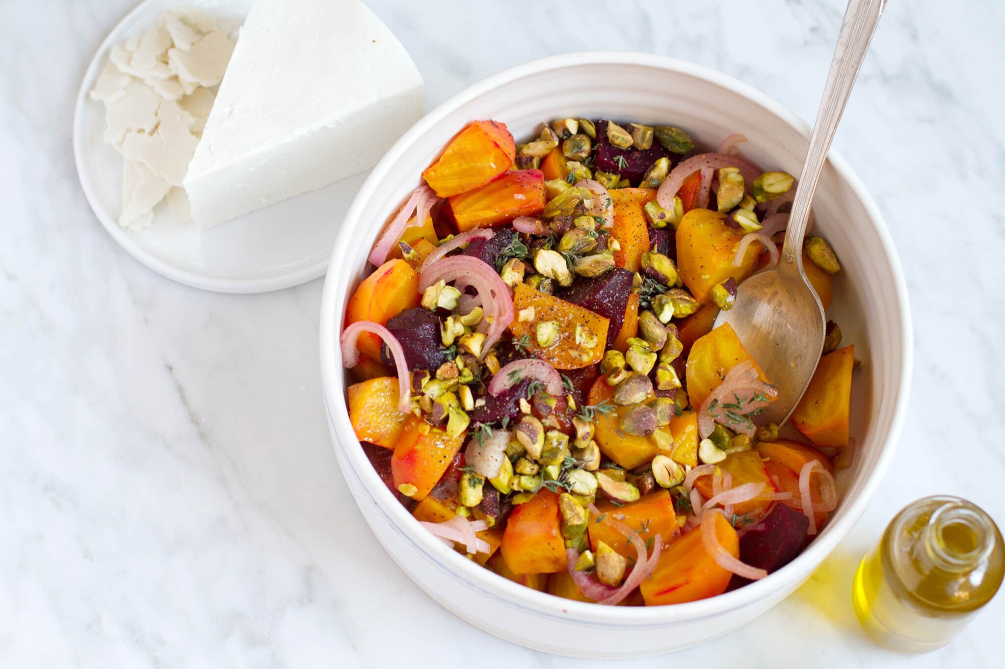 Pistachio Thyme Marinated Beets — Salt & Wind Travel