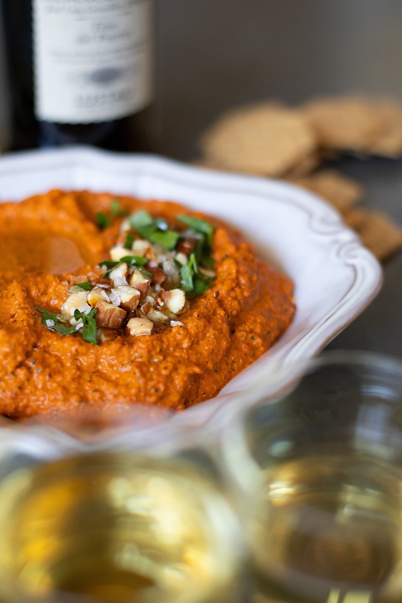 Roasted Red Pepper Romesco Dip — Salt & Wind Travel