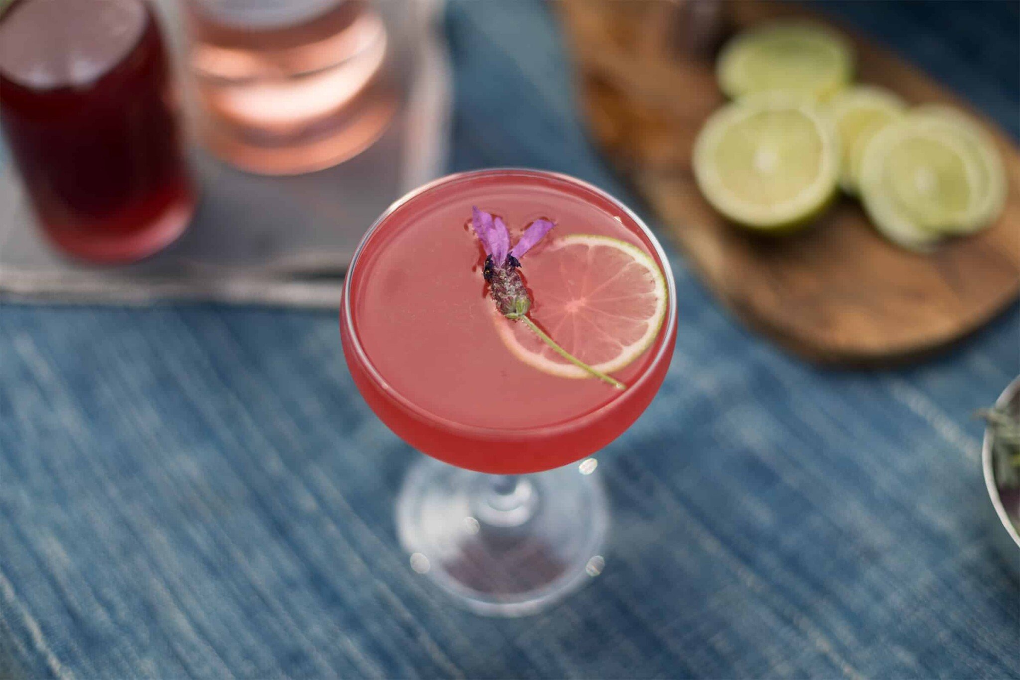 Rosé Raspberry Lavender Spritzer Cocktail — Salt & Wind Travel