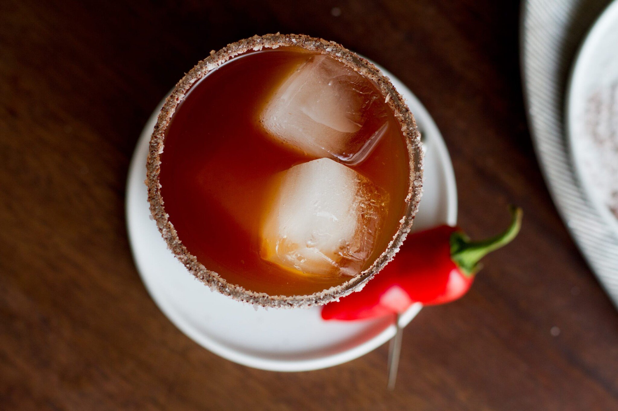 Ojo Rojo Drink | Smoky Michelada Beer Cocktail — Salt & Wind Travel