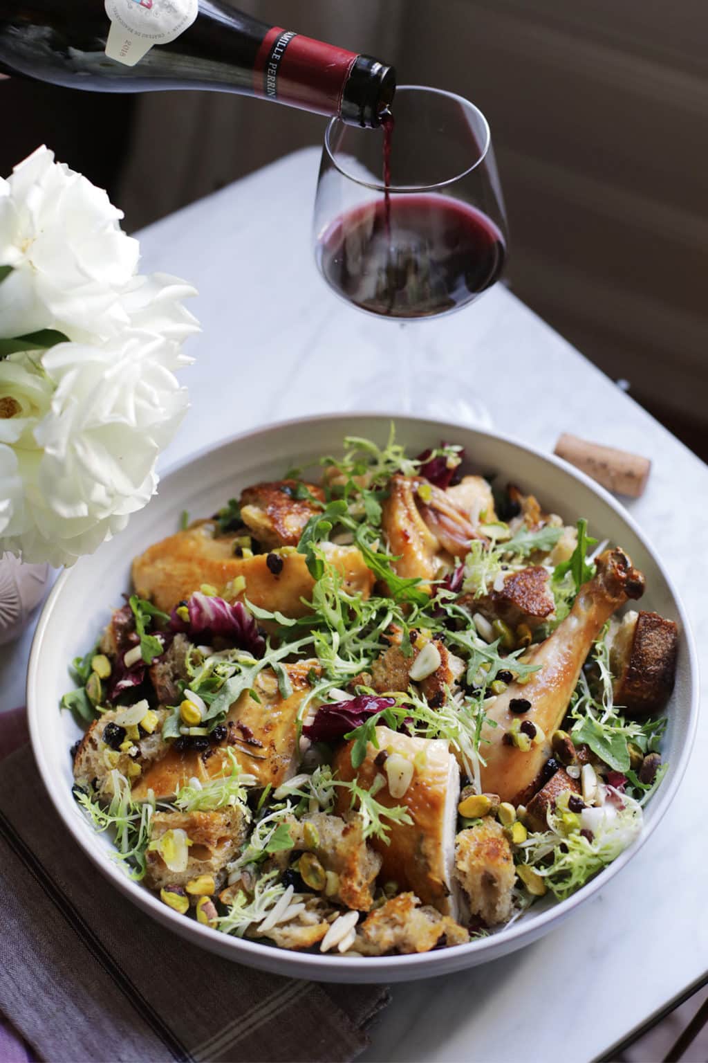 Zuni Cafe Chicken Bread Salad — Salt & Wind Travel