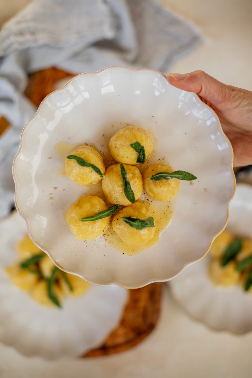 Ricotta Gnudi with Butter Sage Sauce — Salt & Wind Travel