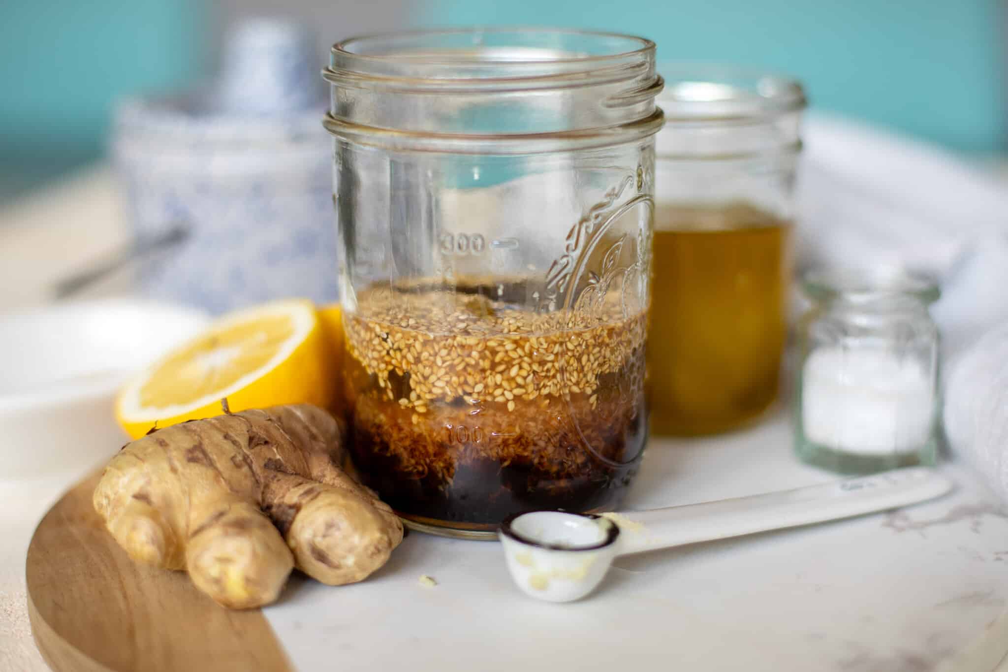 Easy Mustard Soy Ginger Dressing Recipe — Salt & Wind Travel