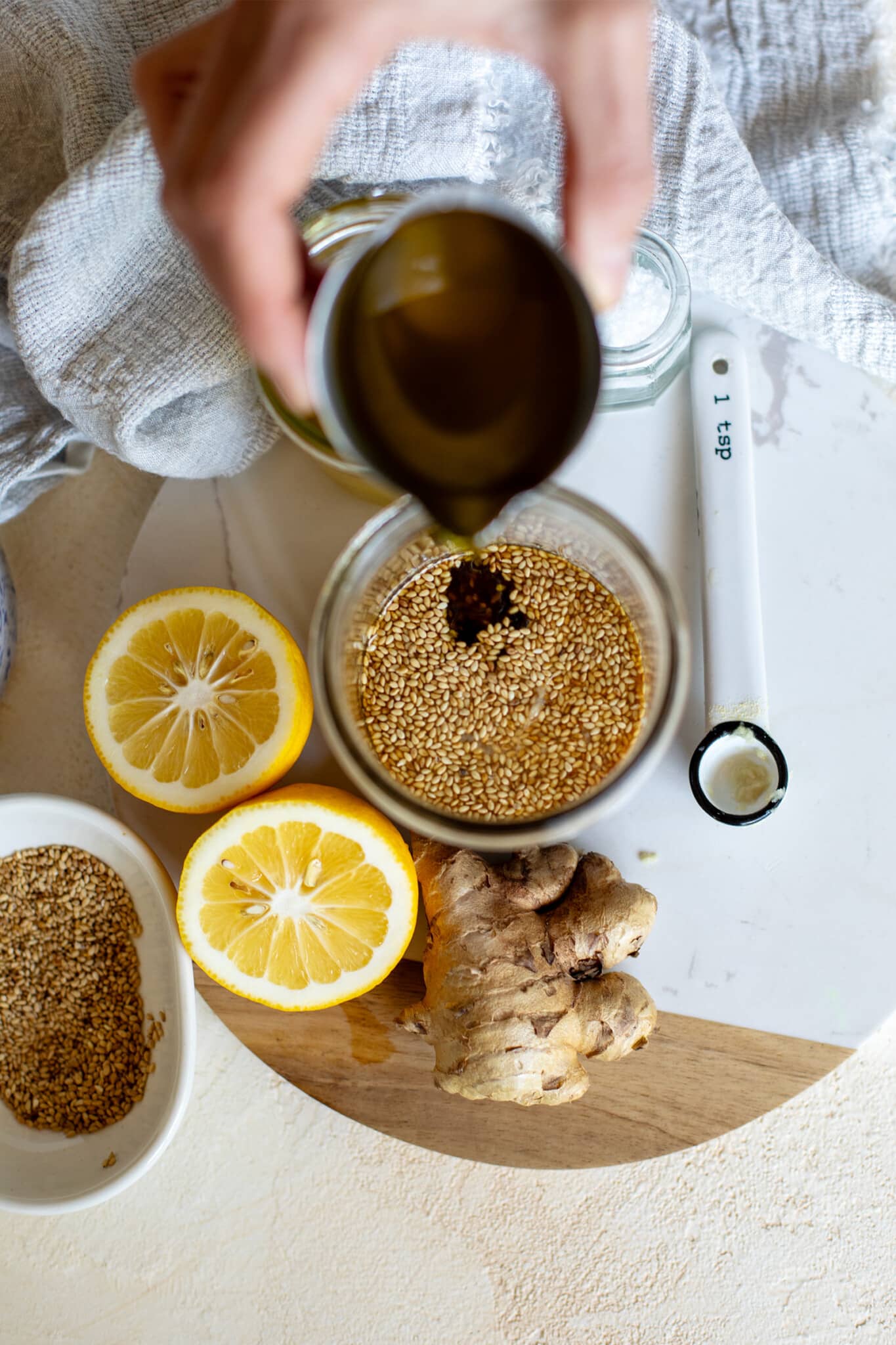 Easy Mustard Soy Ginger Dressing Recipe — Salt & Wind Travel